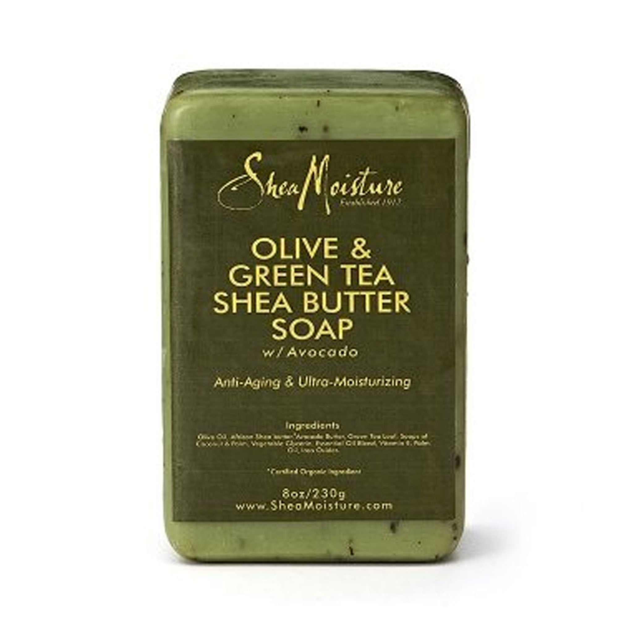 Shea Moisture Olive & Green Tea Shea Butter Soap – sbbeautyplug