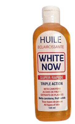Huile Eclaircissante White Now Lightening Super Rapid Oil 125ml ...
