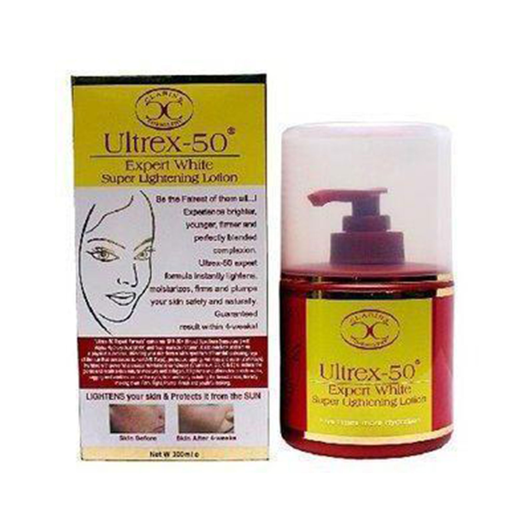 Ultrex 50 Super Lightening Lotion - Expert Tone – sbbeautyplug
